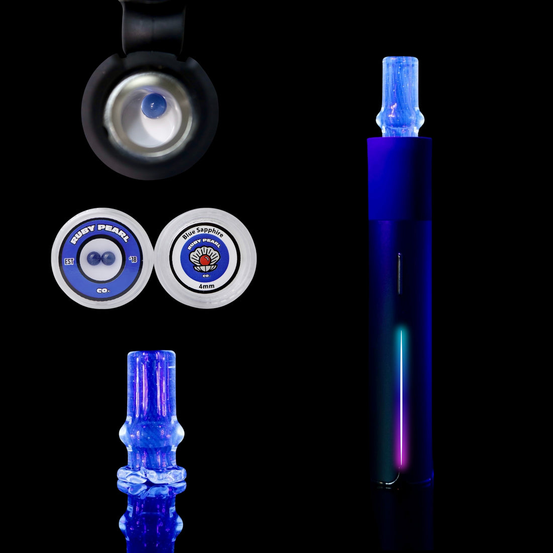 Pivot Tip Bundle - UV Blue – RubyPearlCo and Campfire Quartz Wholesale