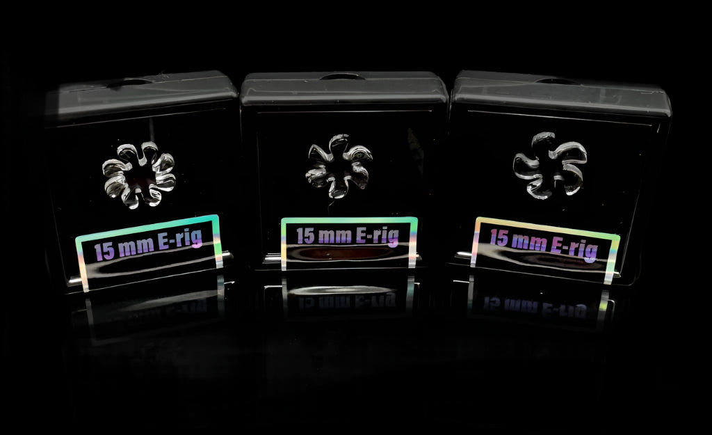 15mm Quartz Flakes by Black Market Glass – RubyPearlCo and Campfire ...